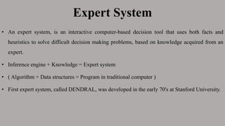 NLP, Expert system and pattern recognition | PPTX