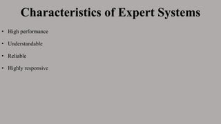 NLP, Expert system and pattern recognition | PPTX