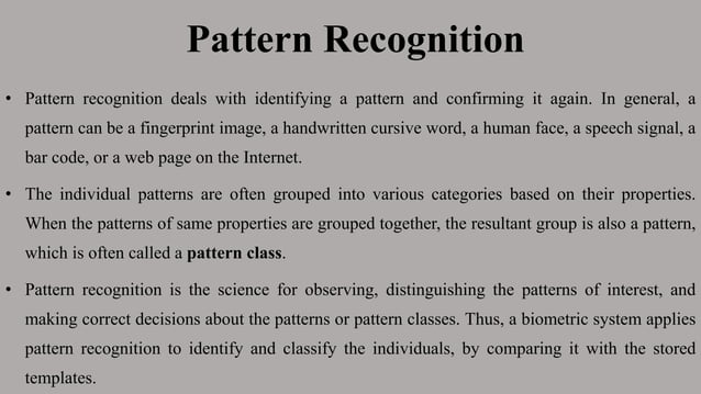 NLP, Expert system and pattern recognition | PPTX