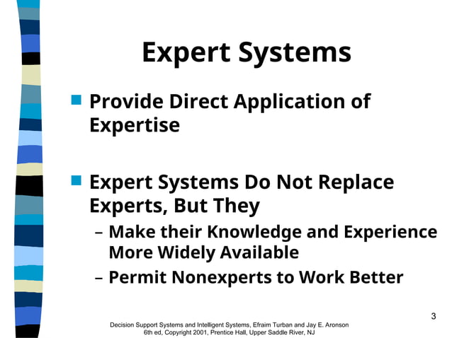 Expert System in artificial intelligence | PPT