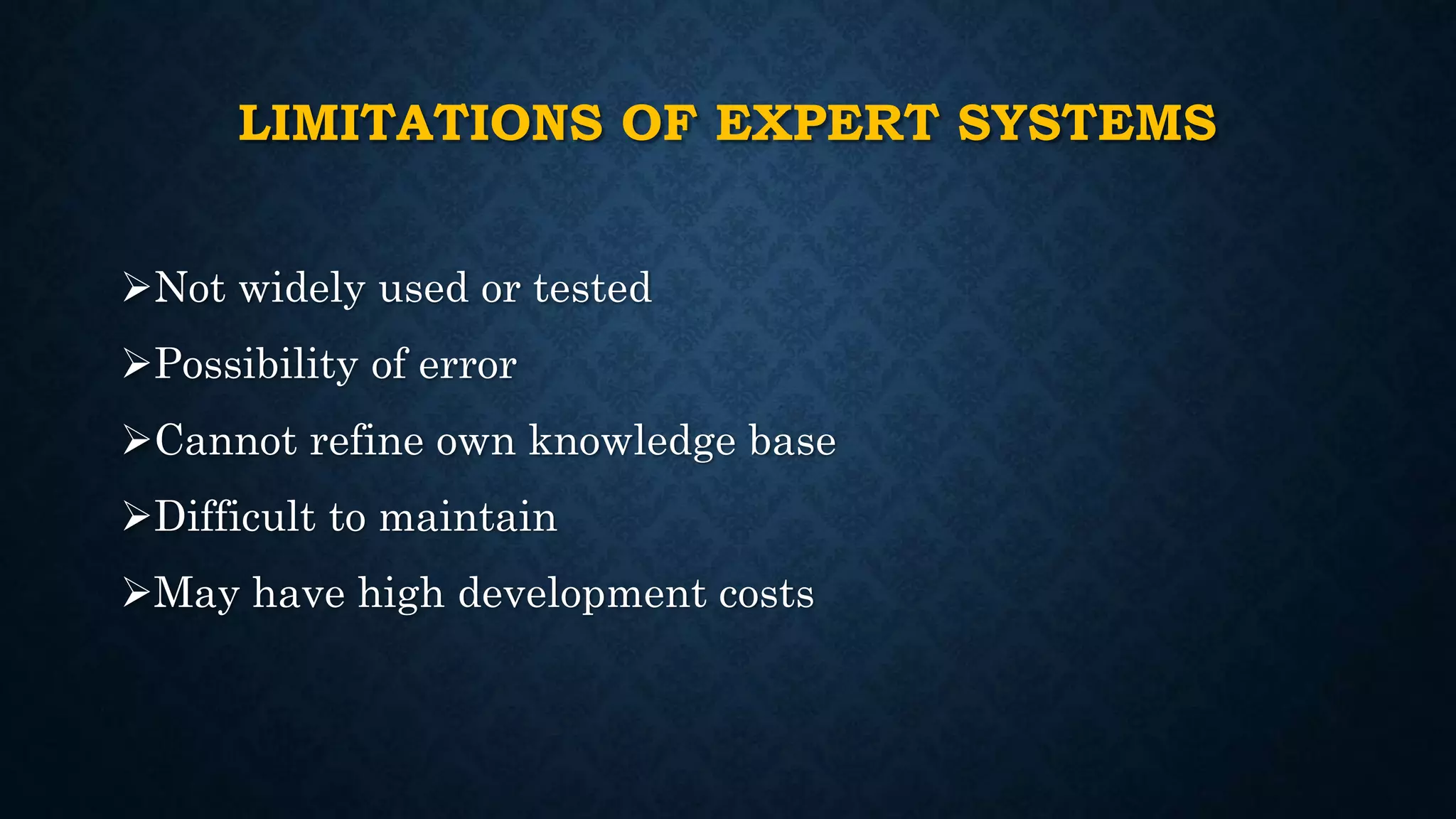 what is Expert System? | PPTX