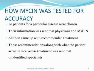 Expert System (examples) | PPT