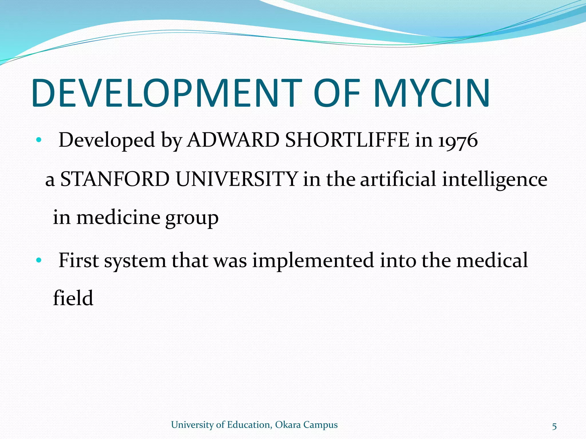 Expert system (examples) | PPTX