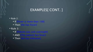 Expert System (Forward and Backward Chaining) | PPT