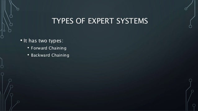 Expert System (Forward and Backward Chaining)