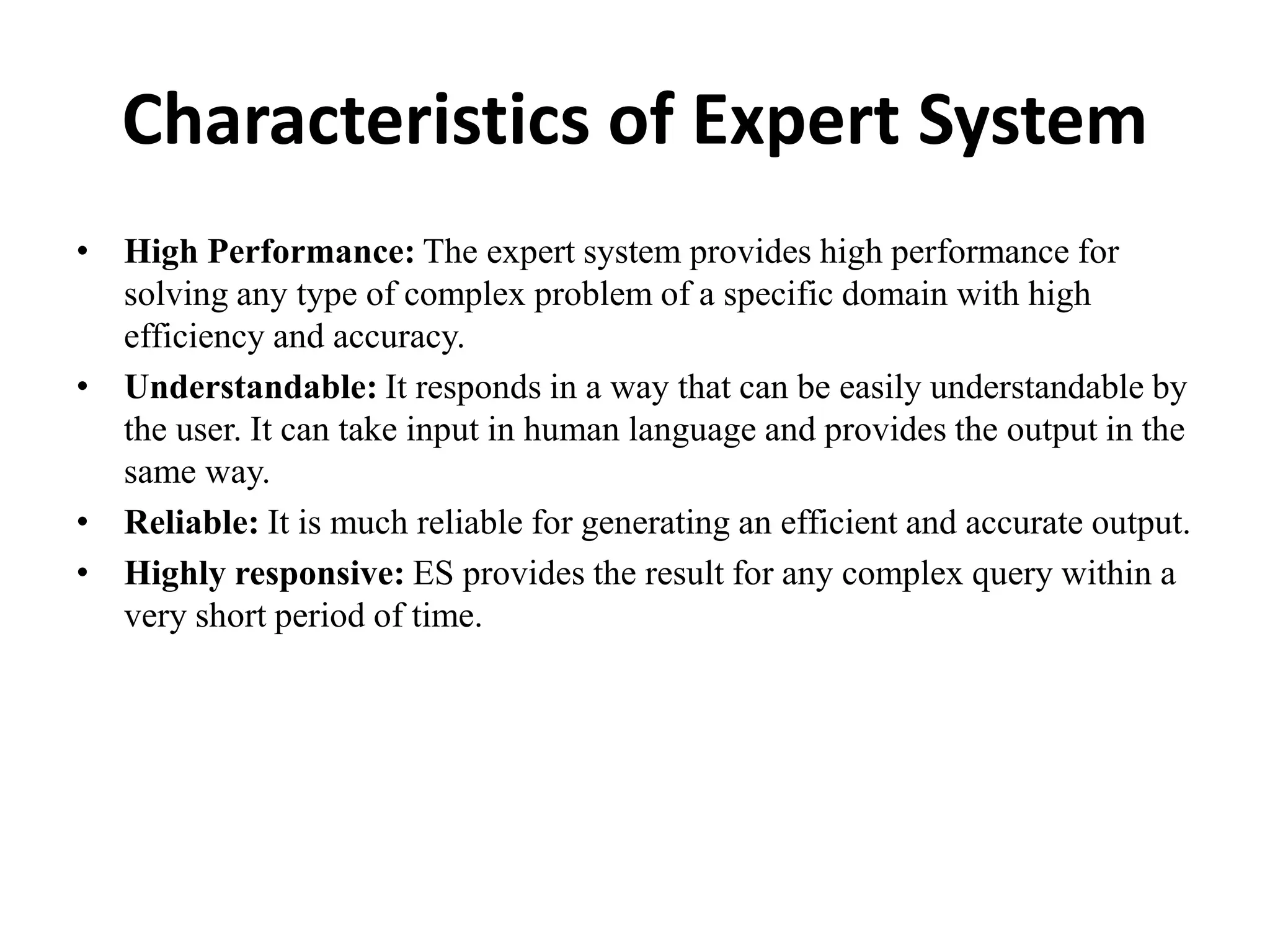 Expert System in Artificial Intelligence | PPTX