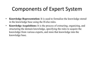 Expert System in Artificial Intelligence | PPTX