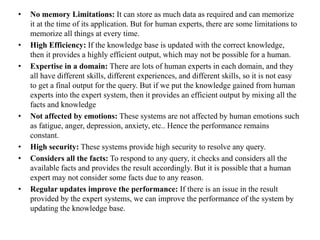 Expert System in Artificial Intelligence | PPTX