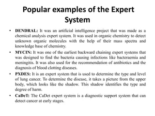 Expert System in Artificial Intelligence | PPTX