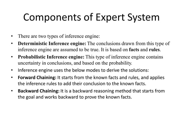 Expert System in Artificial Intelligence | PPTX | Artificial ...
