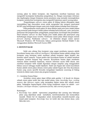 Expert system kuhp andreas handojo | PDF