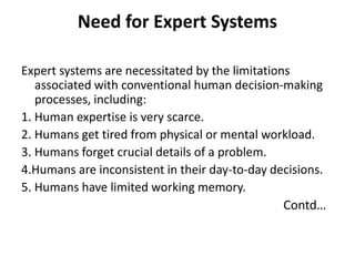 Expert system | PPTX