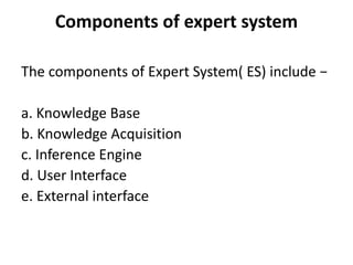 Expert system | PPT