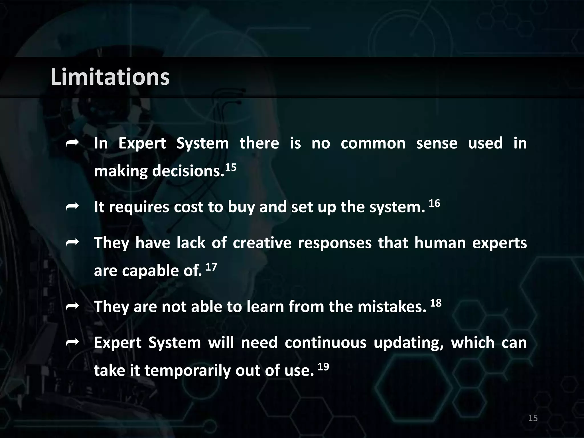 Expert system presentation | PPTX