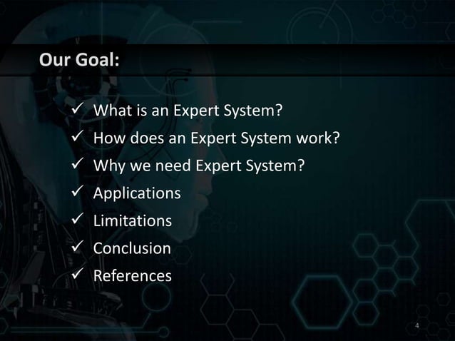 Expert system presentation | PPTX