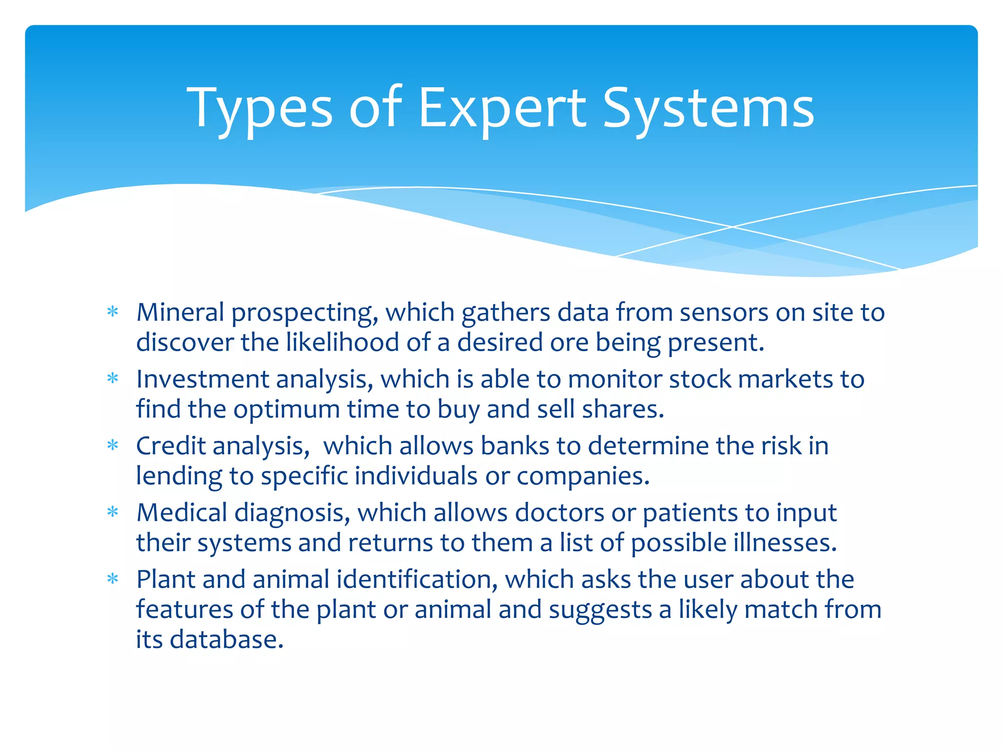 Expert systems | PPT