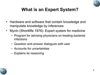 Artificial Intelligence Expert Systems Presentation.ppt