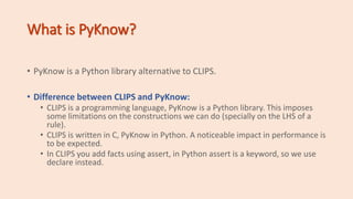 Expert system with python -2 | PDF