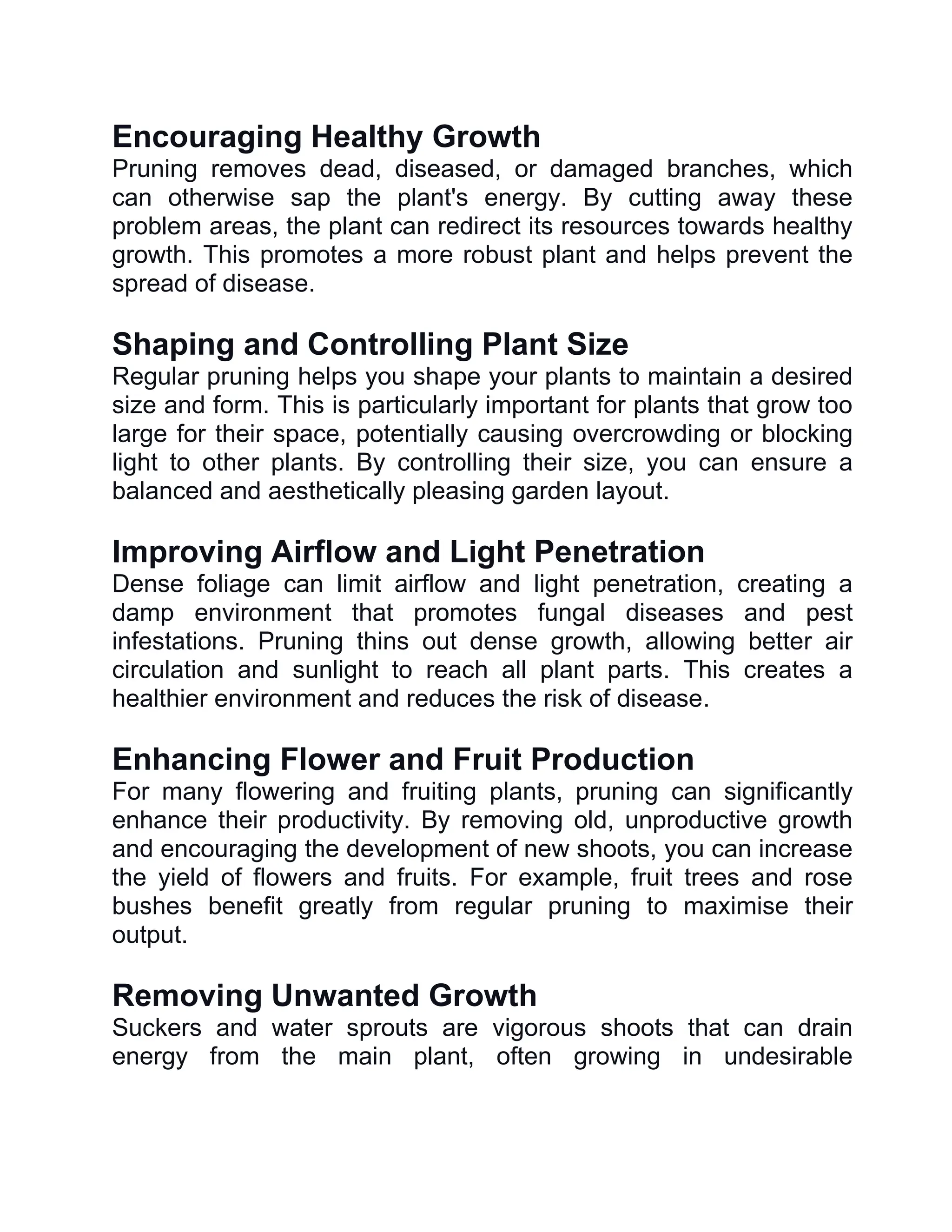 Expert Tips for Pruning Your Plants.pdf. | PDF