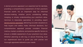 Expert Valuations for Dental Practice Appraisals | PPT