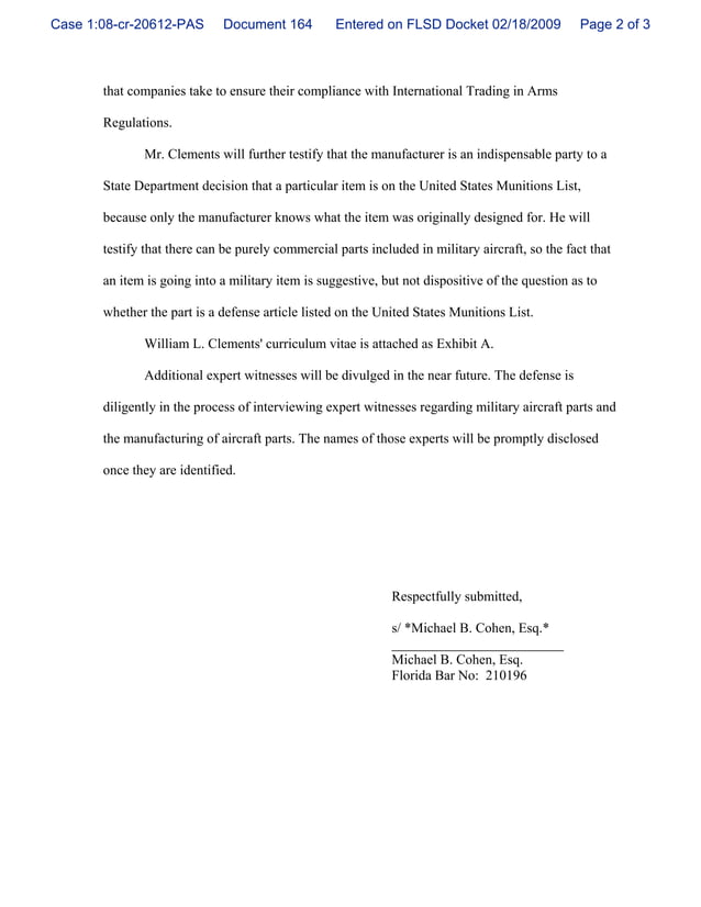 Expert witness disclosure | PDF