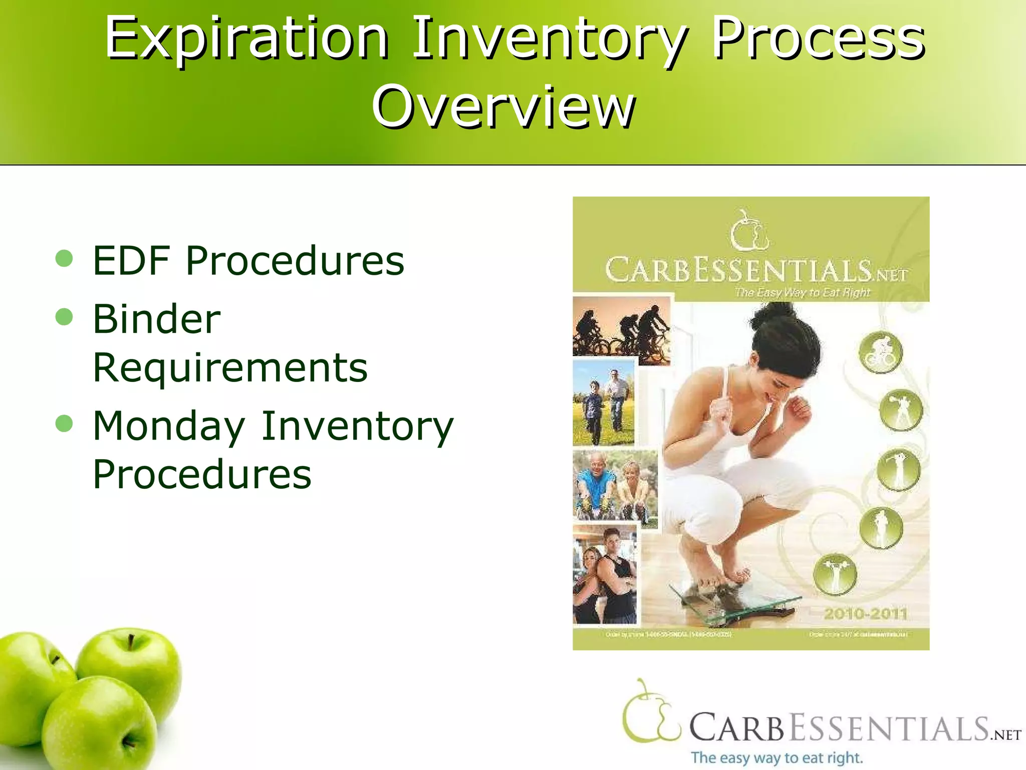 Expiration date form procedures | PPT