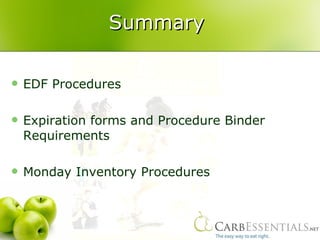 Expiration date form procedures | PPT