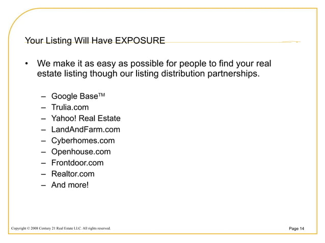 Expired listingpresentation | PPT