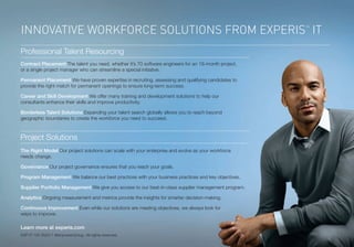 Experis Overview | PDF