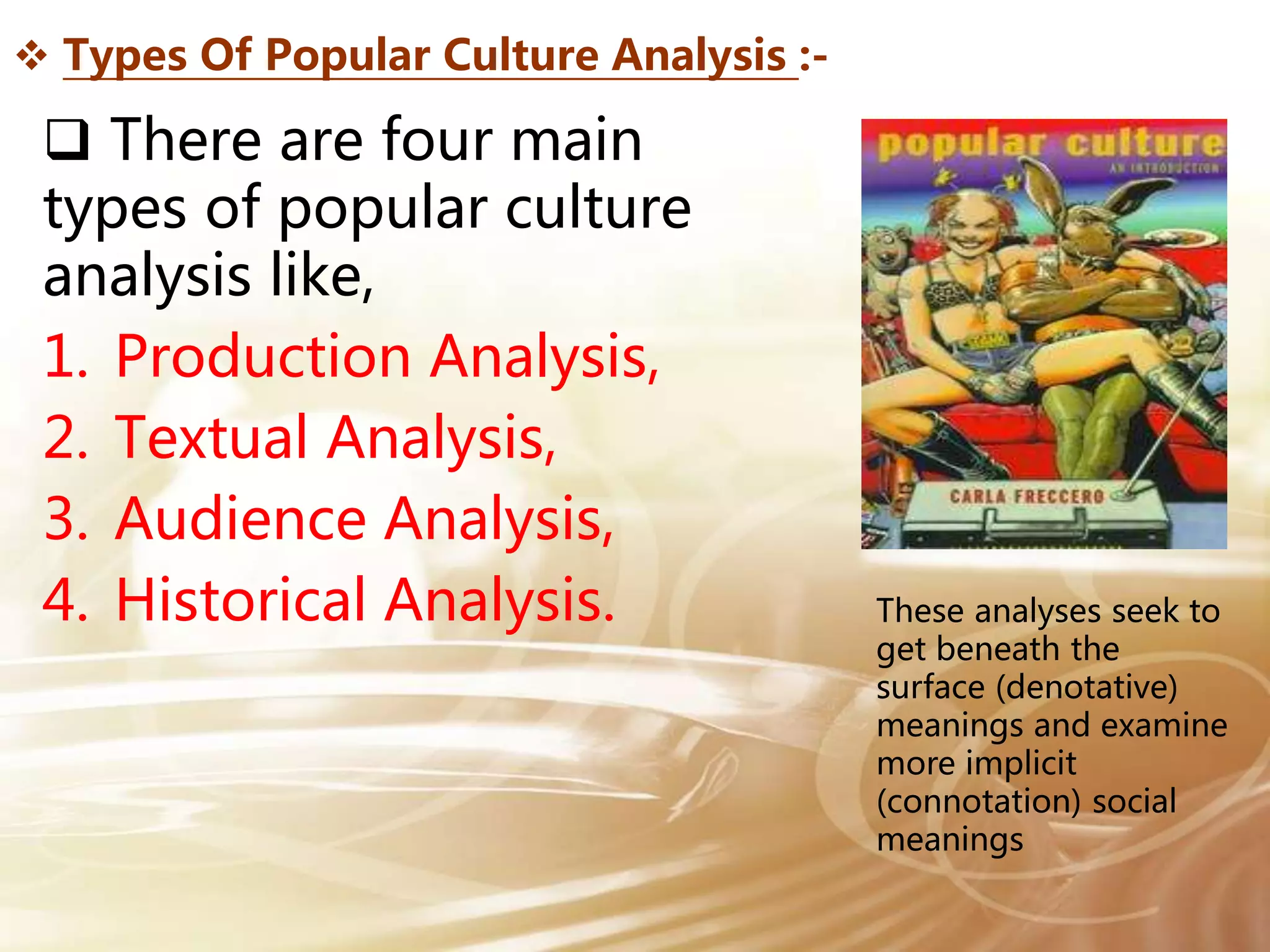Explain Popular Culture | PPTX