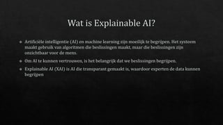 Explainable AI | PPT