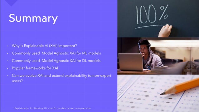 Explainable AI - making ML and DL models more interpretable | PDF | Artificial Intelligence ...