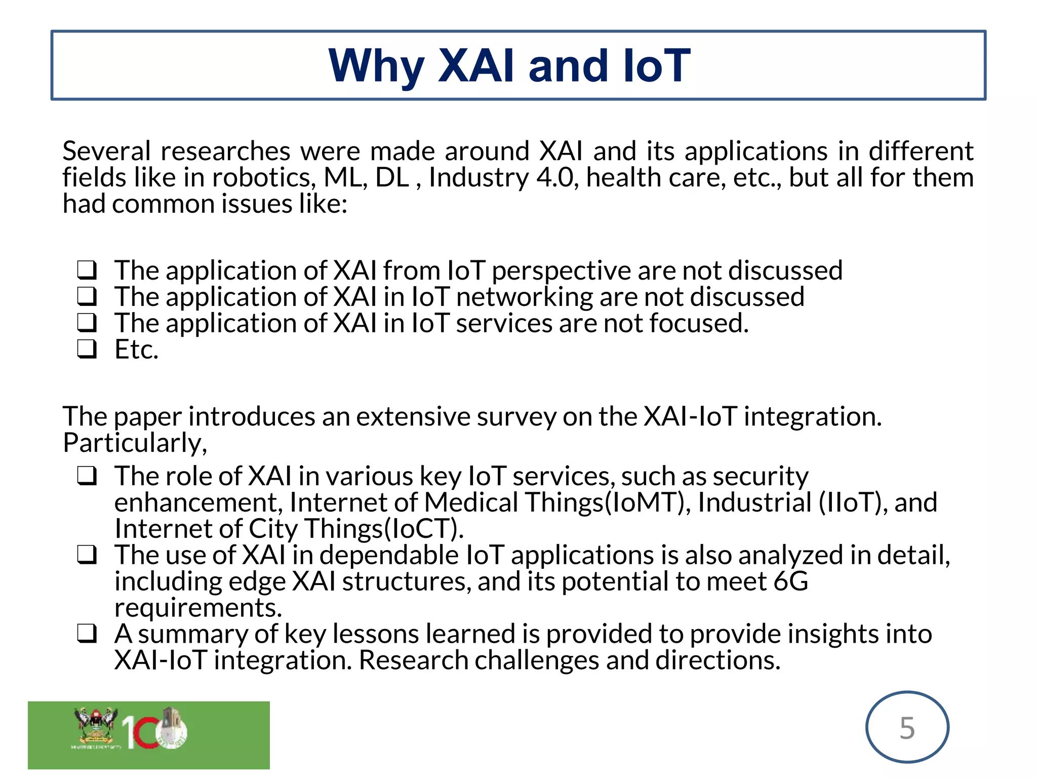 Explainable Ai Over The Internet Of Things Iot Overview State Of The Art And Future