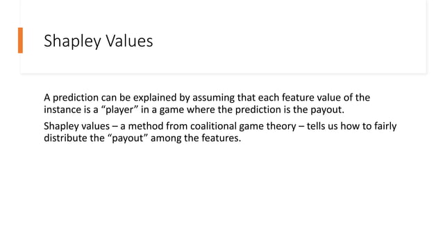 Explainable Machine Learning (Explainable ML) | PPT