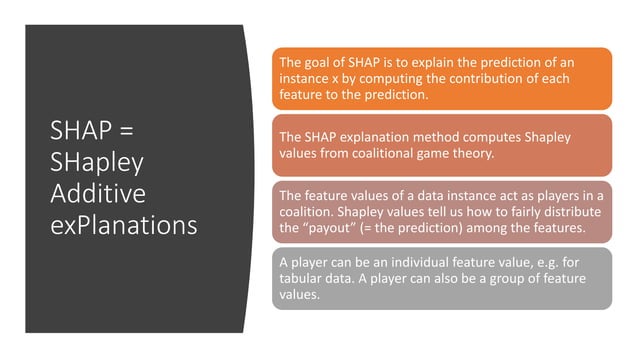 Explainable Machine Learning (Explainable ML) | PPT