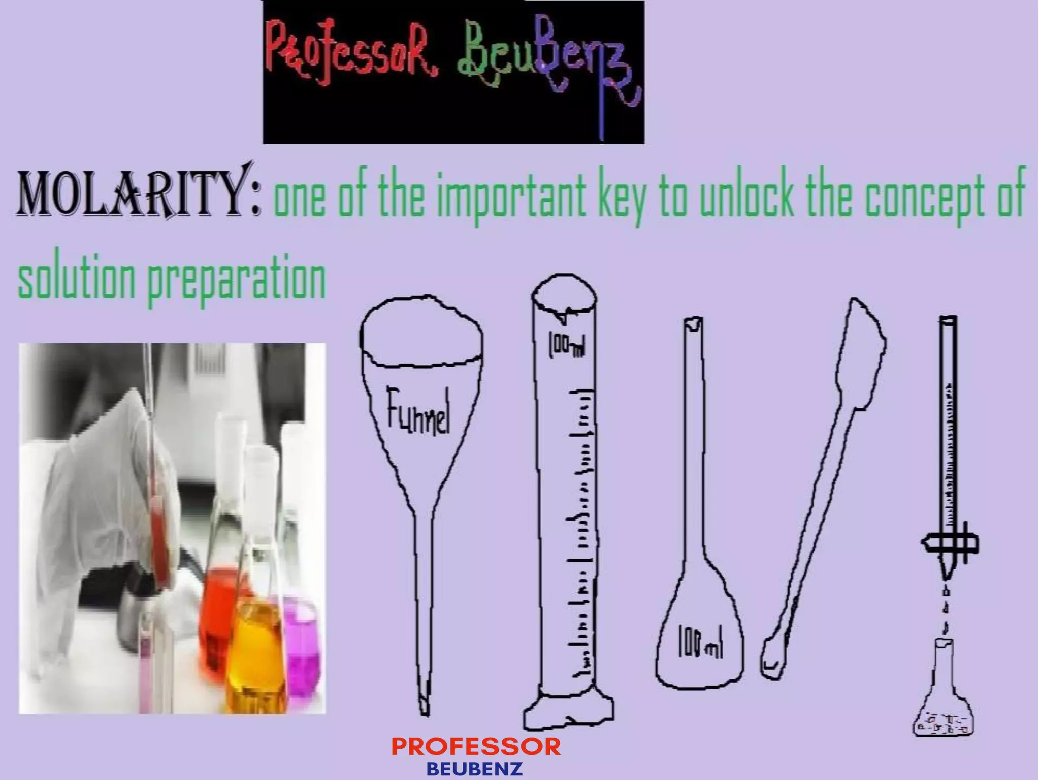 Molarity and How to Prepare Molar Solutions...? | PPT
