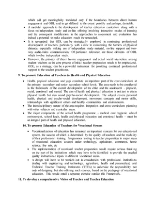 M.Ed Teacher Education's Topic-Explain concept of teacher education and ...