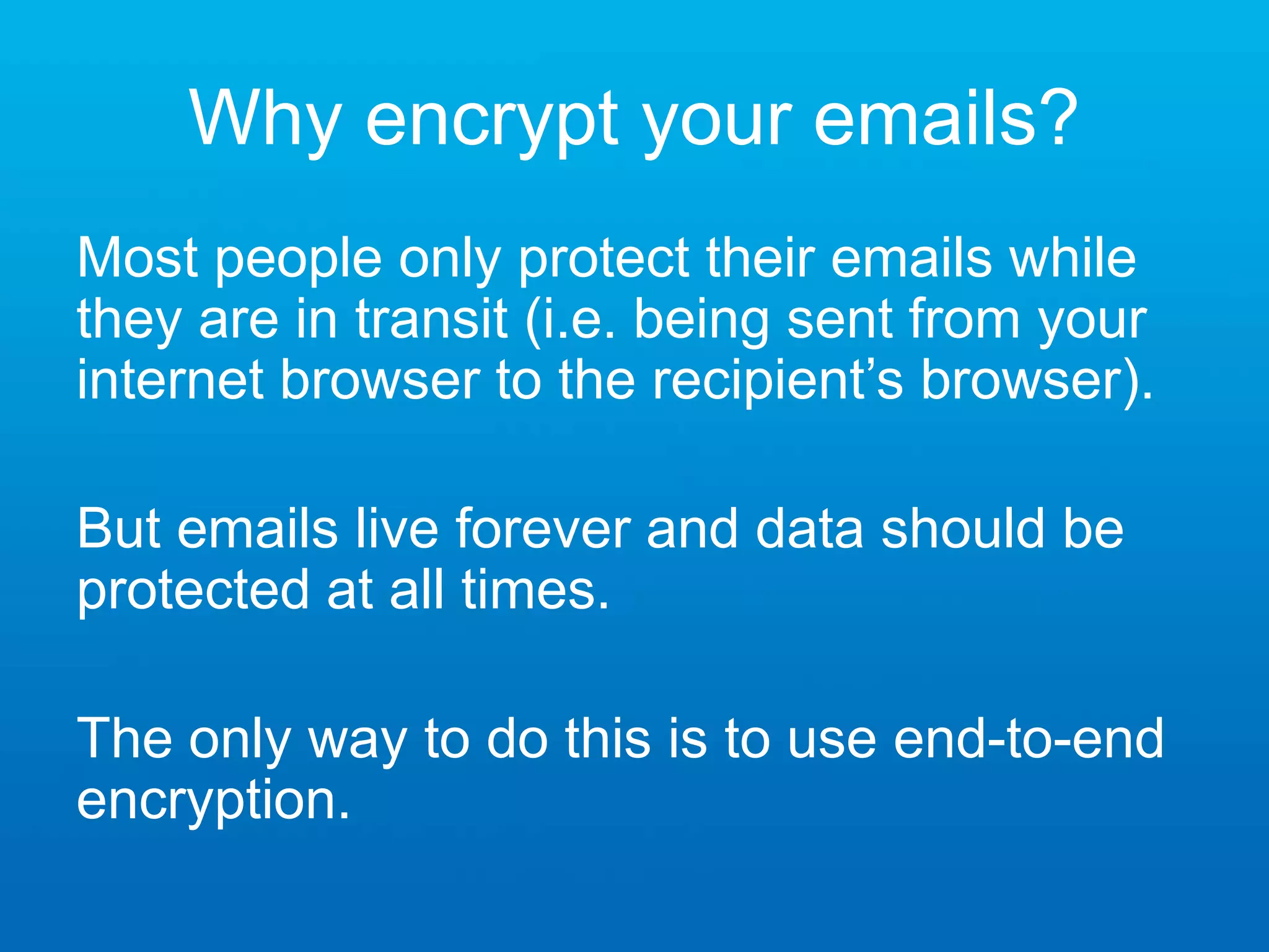 How to protect your emails | PPT