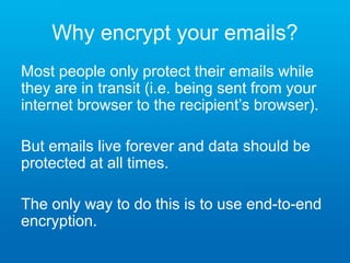 How to protect your emails | PPT