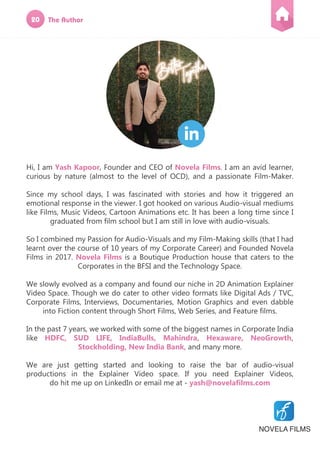 Understanding the Explainer Video Process | PDF