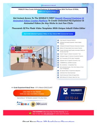 ExplainerVideoz - AI Based Animated Video Maker Platform With Thousand ...
