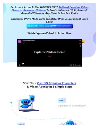 ExplainerVideoz - AI Based Animated Video Maker Platform With Thousand ...