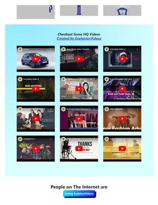 ExplainerVideoz - AI Based Animated Video Maker Platform With Thousand ...