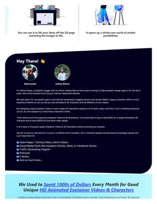 ExplainerVideoz - AI Based Animated Video Maker Platform With Thousand ...