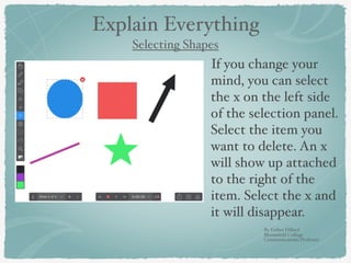 Explain Everything Presentation | PDF