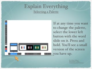 Explain Everything Presentation | PDF