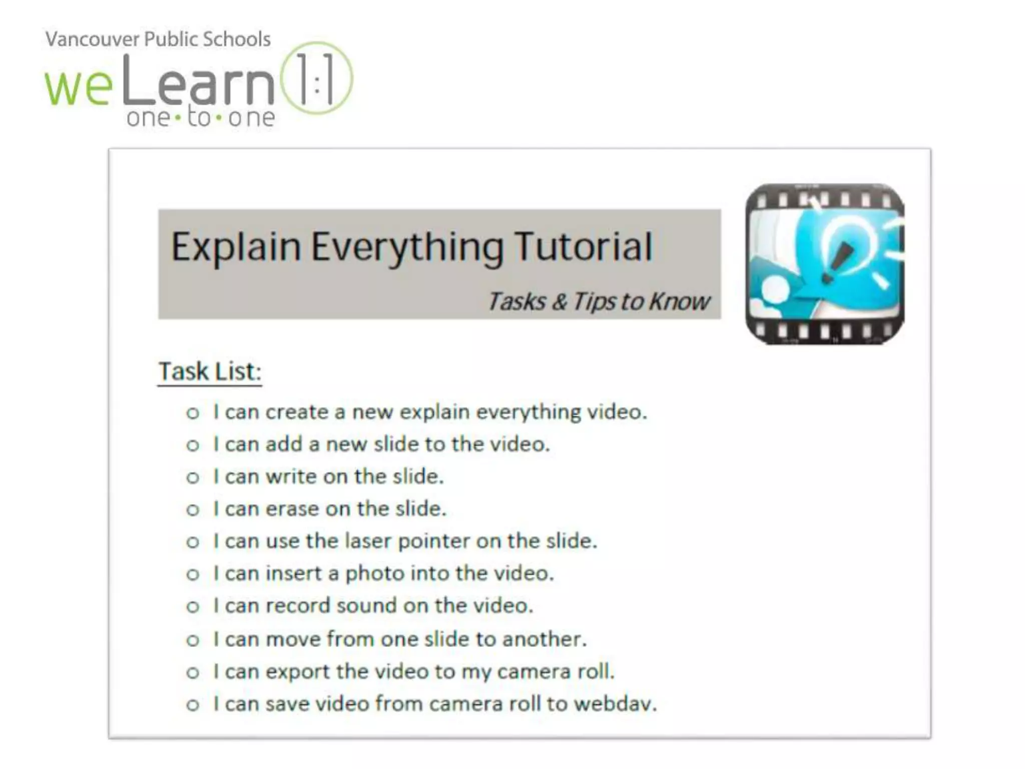 Explain Everything Tips | PPT