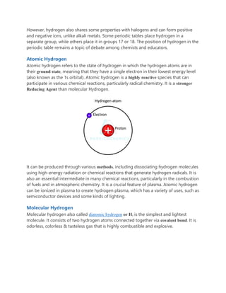 Explain Hydrogen with its Isotopes.pdf