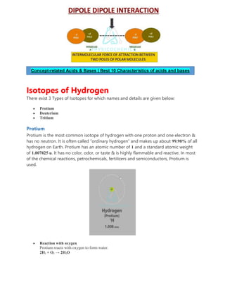Explain Hydrogen with its Isotopes.pdf