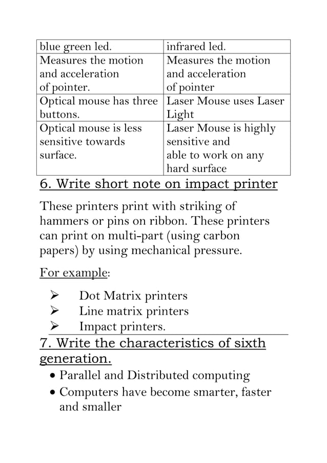Samacheer kalvi - Computer Science Volume 1 | PDF | Computer Peripherals | Computing